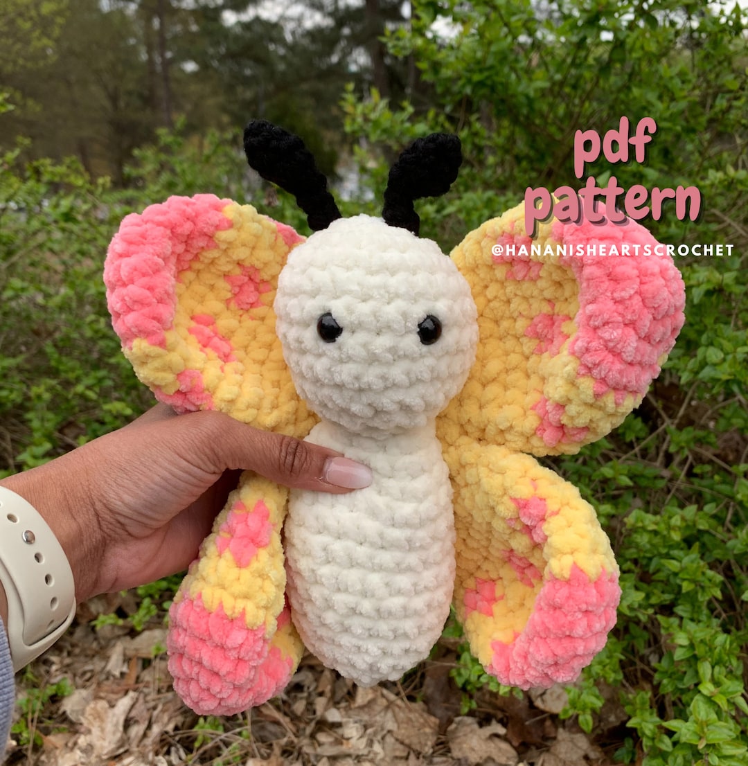 Butterfly Crochet Pattern (PDF) - Etsy
