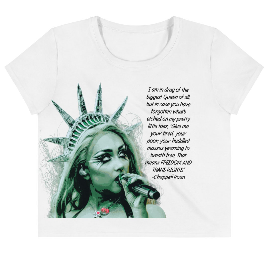 CHAPPELL ROAN Lady Liberty Drag Quote Governor's Ball All-over Print ...