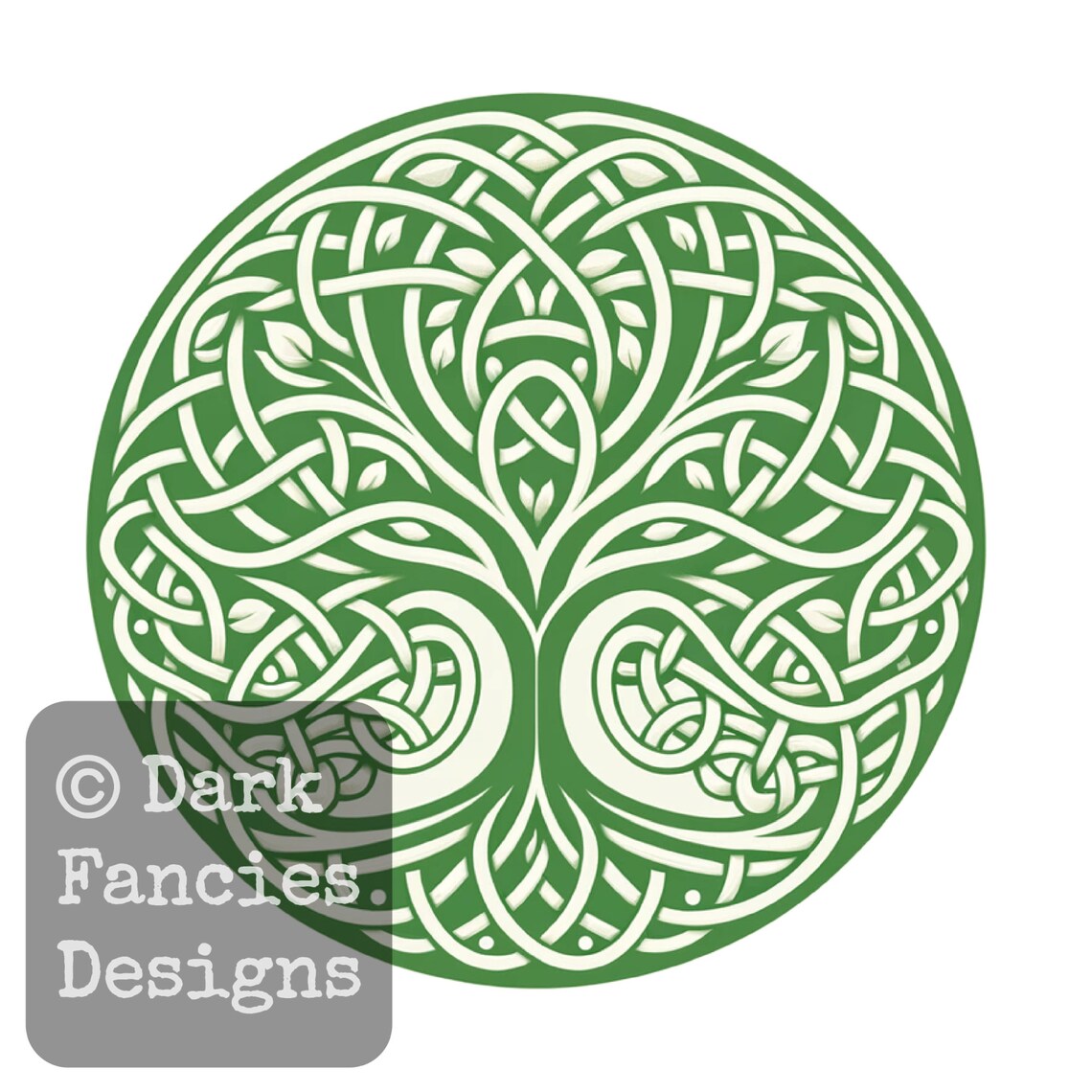 Beautiful GAELIC TREE of Life Digital Art High Resolution Pdf Png ...
