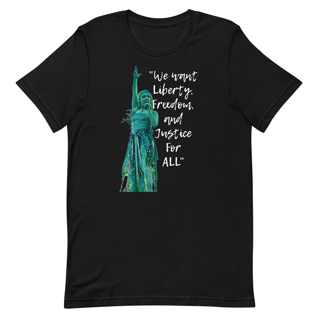 CHAPPELL ROAN Lady Liberty Quote We Want Liberty Freedom and Justice ...