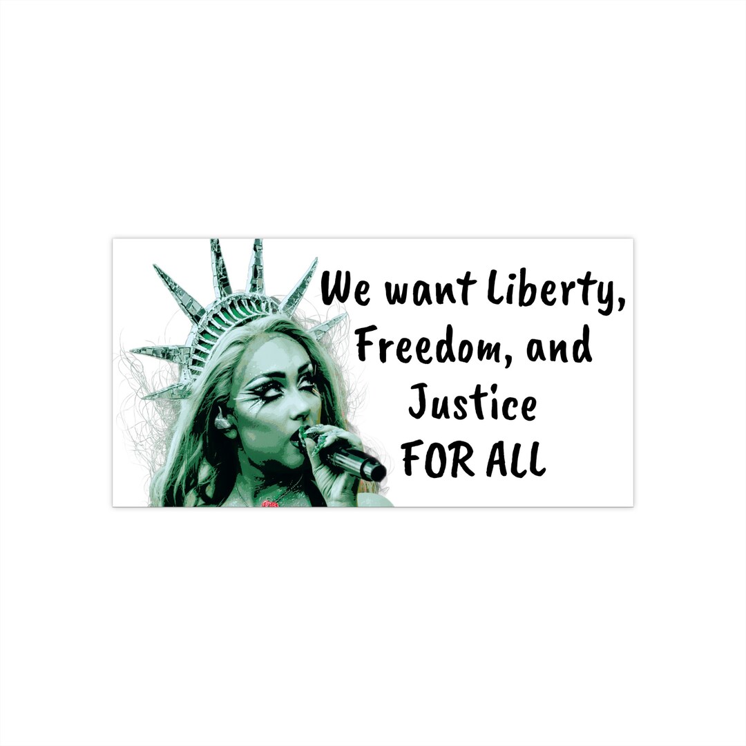 CHAPPELL ROAN Lady Liberty Quote We Want Liberty, Freedom, and Justice ...