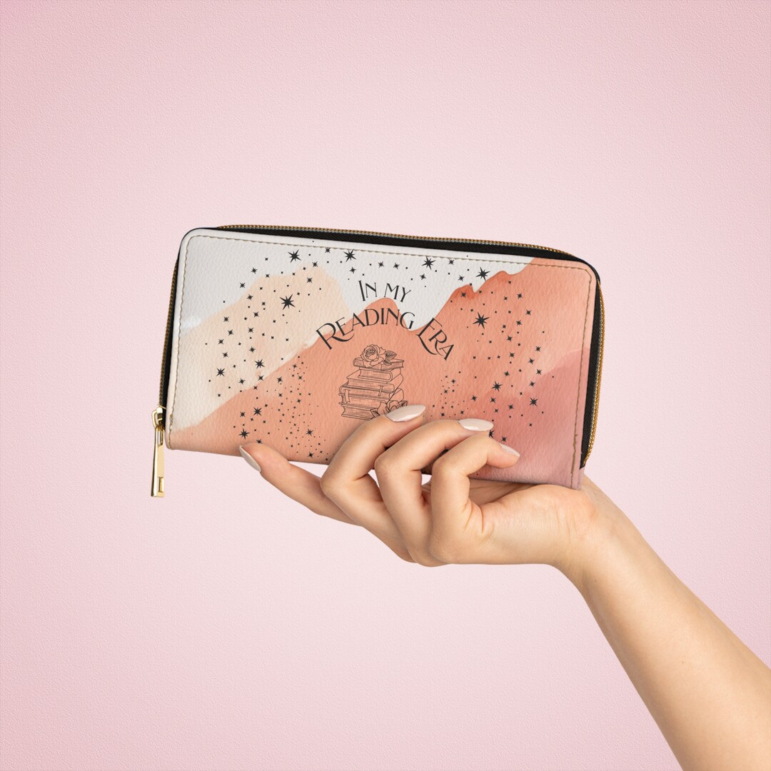 Book Wallet for Book Lover, Cute Wallet Aesthetic, Book Wallet Women ...