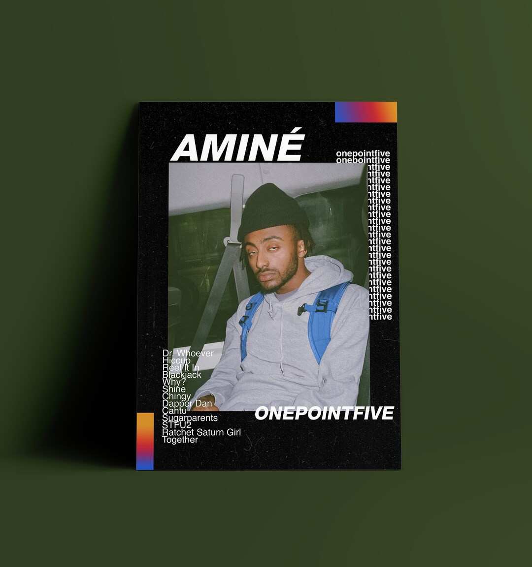 AMINE Amine Poster Onepointfive Twopointfive Reel It in Limbo Good for ...