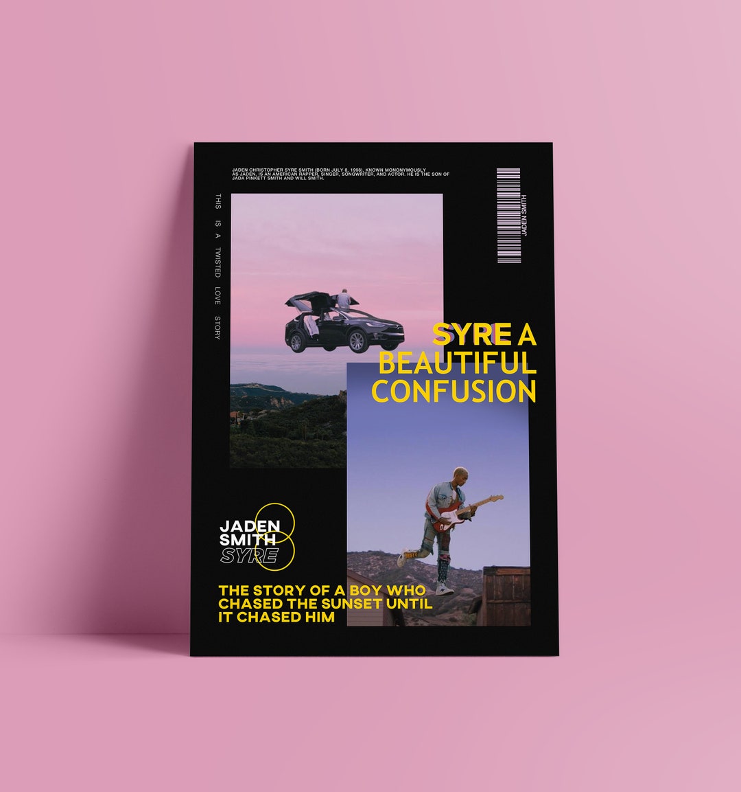 JADEN SMITH SYRE - Syre Poster - Syre Album - Syre Merch - Jaden Poster ...