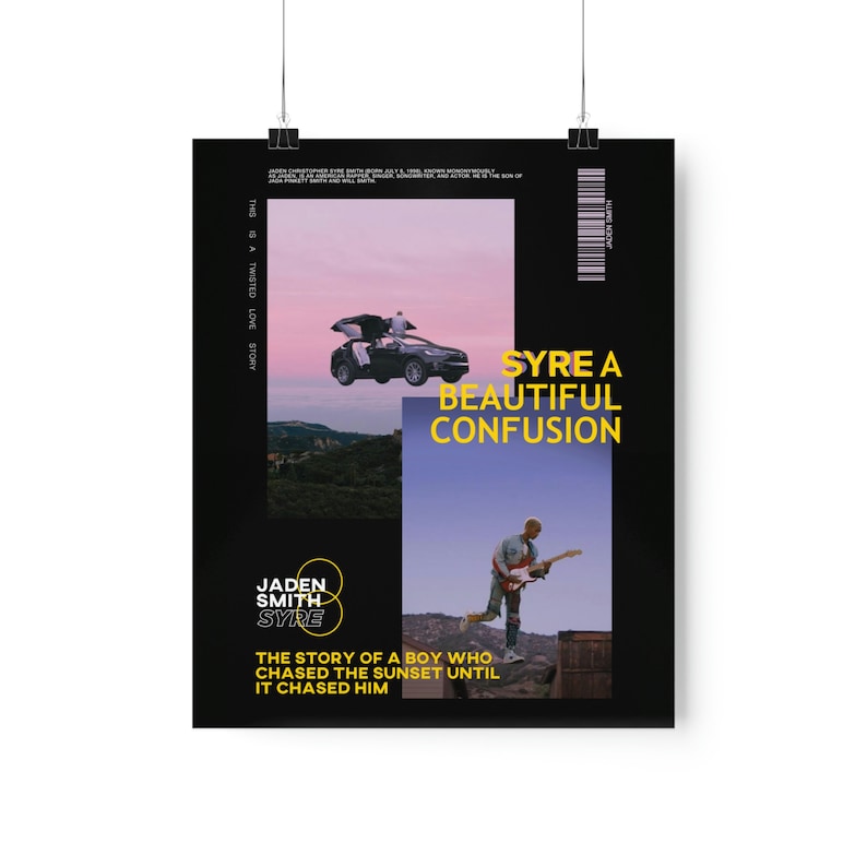 JADEN SMITH SYRE Syre Poster Syre Album Syre Merch Jaden Poster Music ...