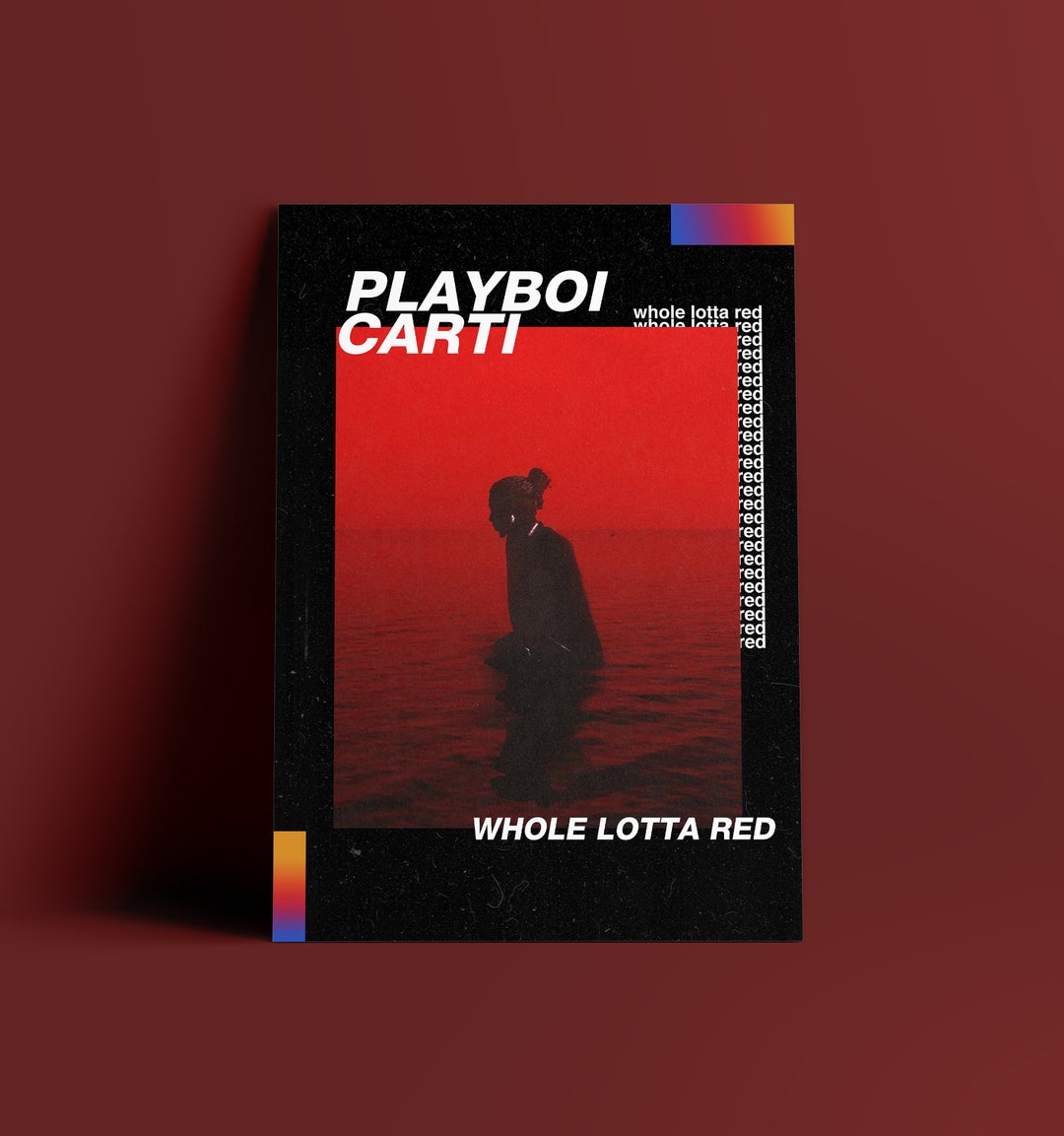 WLR POSTER Whole Lotta Red Wlr Merch Playboi Carti Playboi Carti Poster ...
