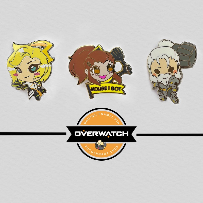 Overwatch Enamel Pin - Etsy