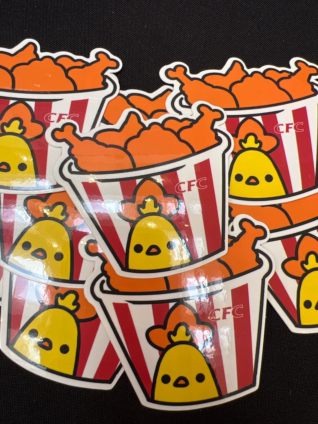 Pokemon Combusken Fried Chicken Sticker - Etsy