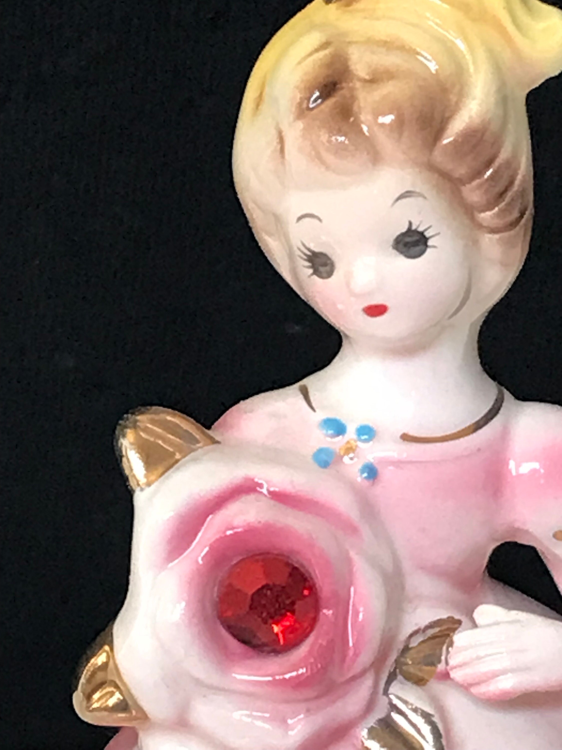 Vintage Josef Originals Figurine January Birthday Birthstone Doll - Etsy