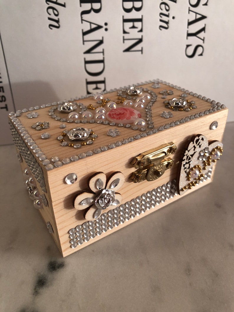 Handmade Ornate Wooden Treasure Chest - Etsy