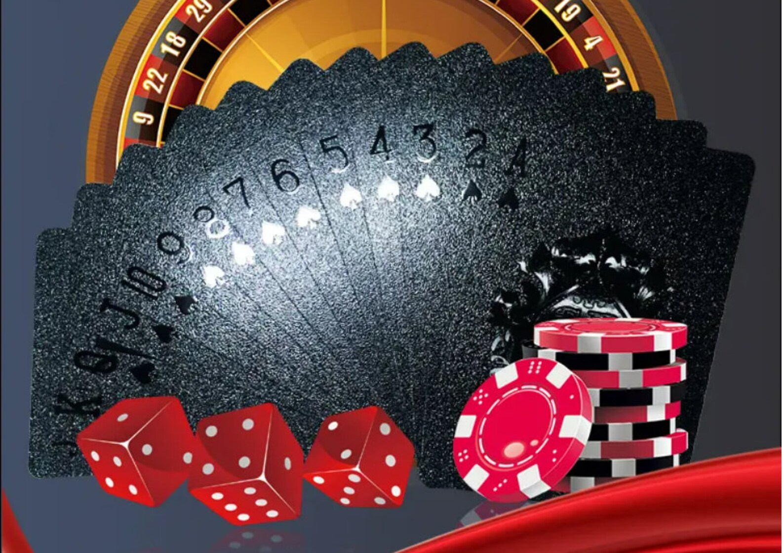 Silver and Gold Poker Cards Set, Dollar Playing Cards, Luxury Playing ...