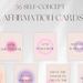 Printable Self-concept Affirmation Cards - Affirmation Cards - Self ...