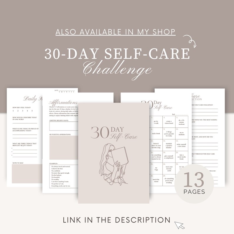 Mood Tracker Template | Digital Mood Tracker | Printable Mood Tracker ...