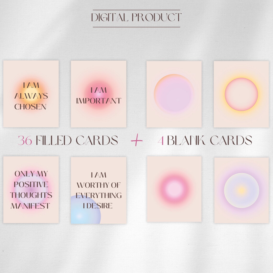 Printable Self-concept Affirmation Cards - Affirmation Cards - Self ...