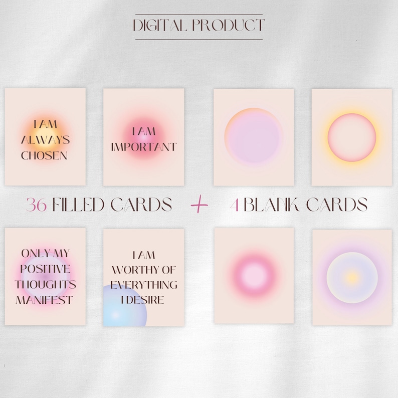 Printable Self-concept Affirmation Cards - Affirmation Cards - Self ...