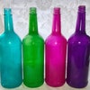 Colored Glass Bottles Tinted Wine Bottles Bottle Tree Bottles Bottle ...