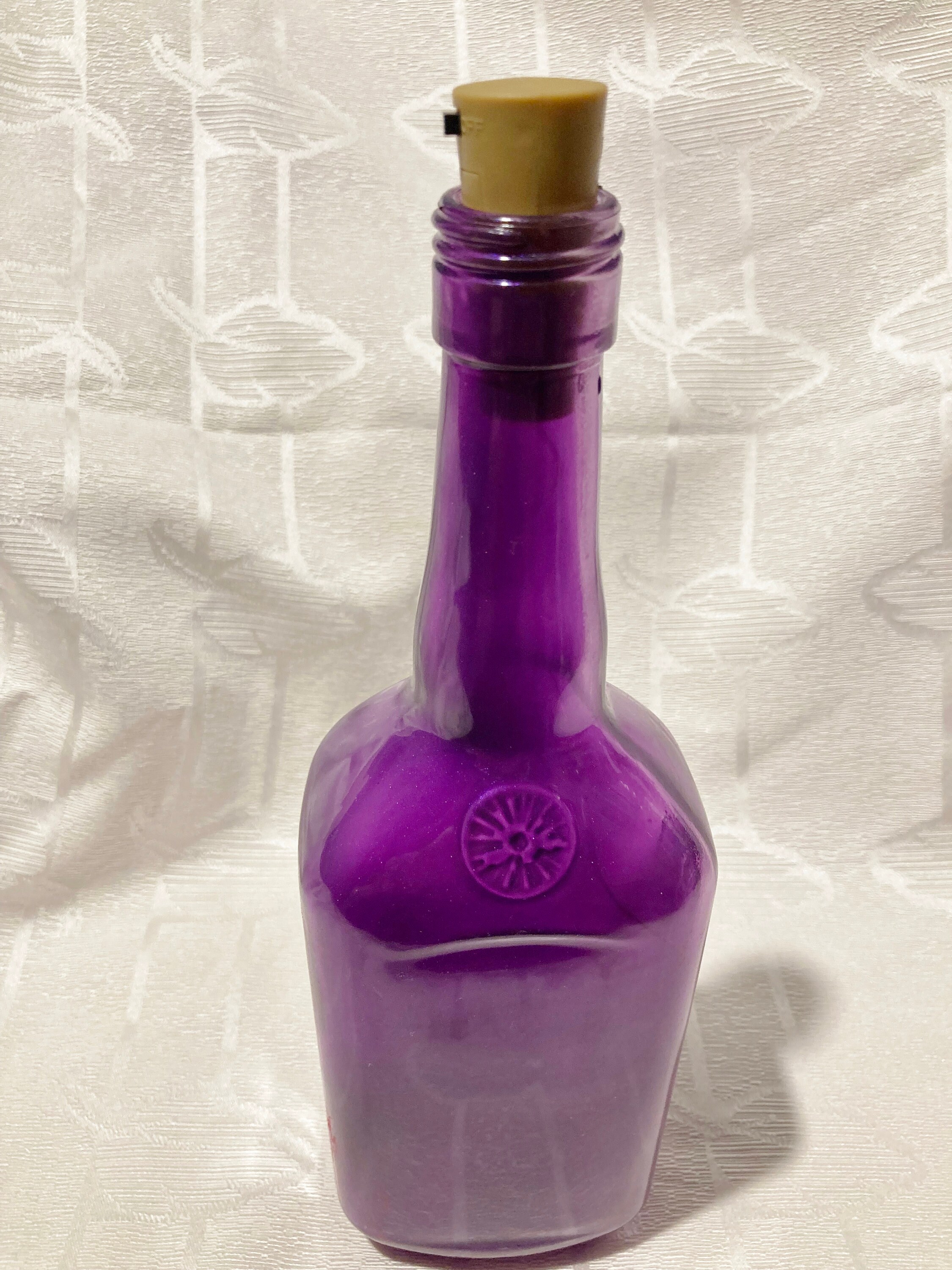 Lighted Bottle LED Lighted Glass Bottle Table Lamp Fairy - Etsy