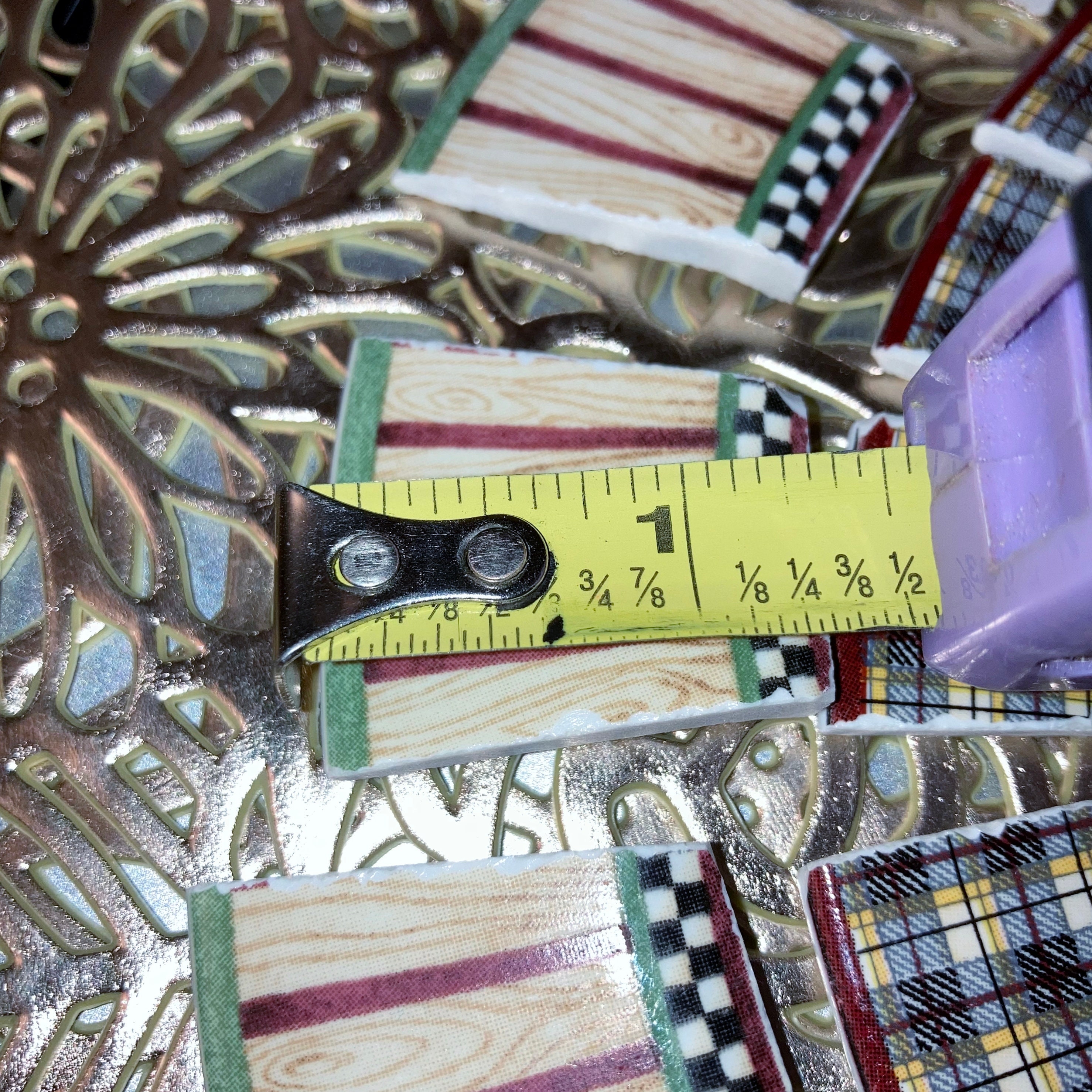 Broken China Mosaic Tiles, Hand Cut Tiles, Vintage China Mosaic Tiles ...