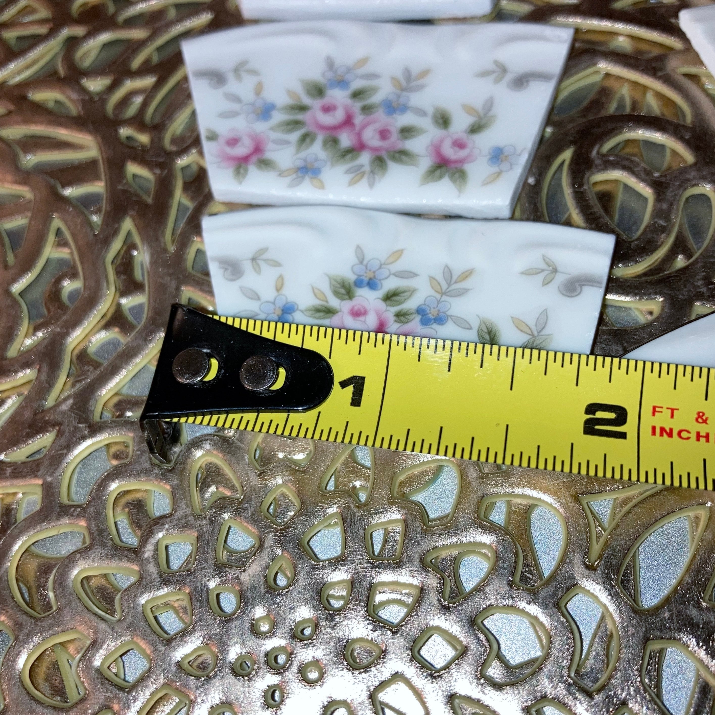 Broken China Mosaic Tiles Hand Cut Tiles Vintage China - Etsy