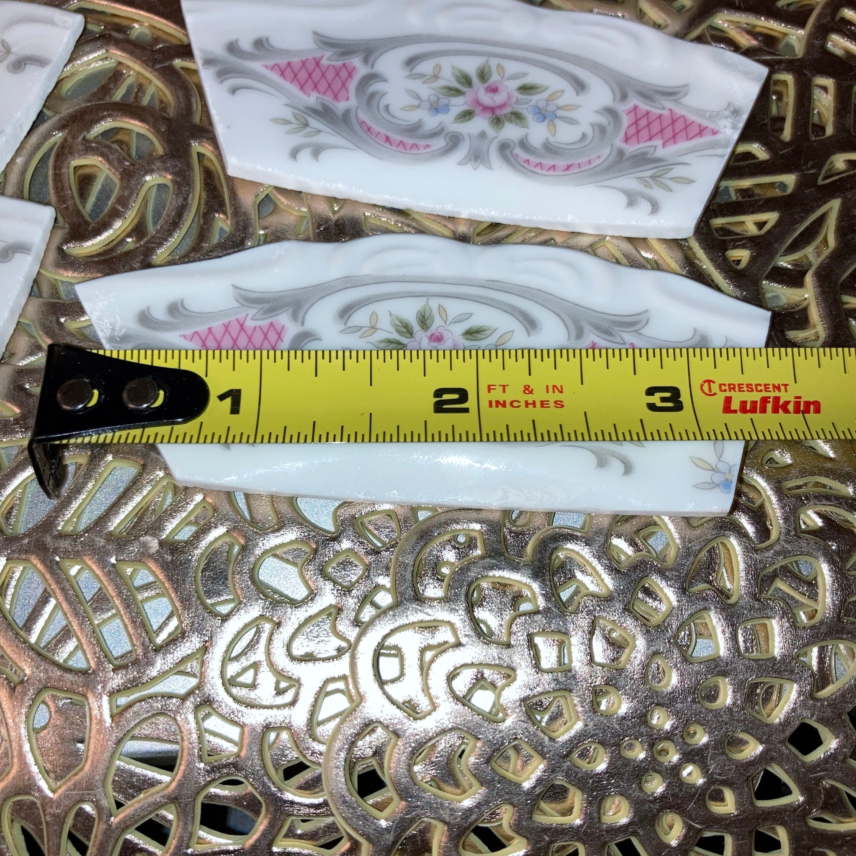 Broken China Mosaic Tiles Hand Cut Tiles Vintage China - Etsy