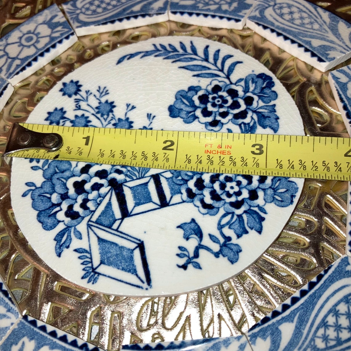 Broken China Mosaic Tiles Hand Cut Tiles Vintage China - Etsy