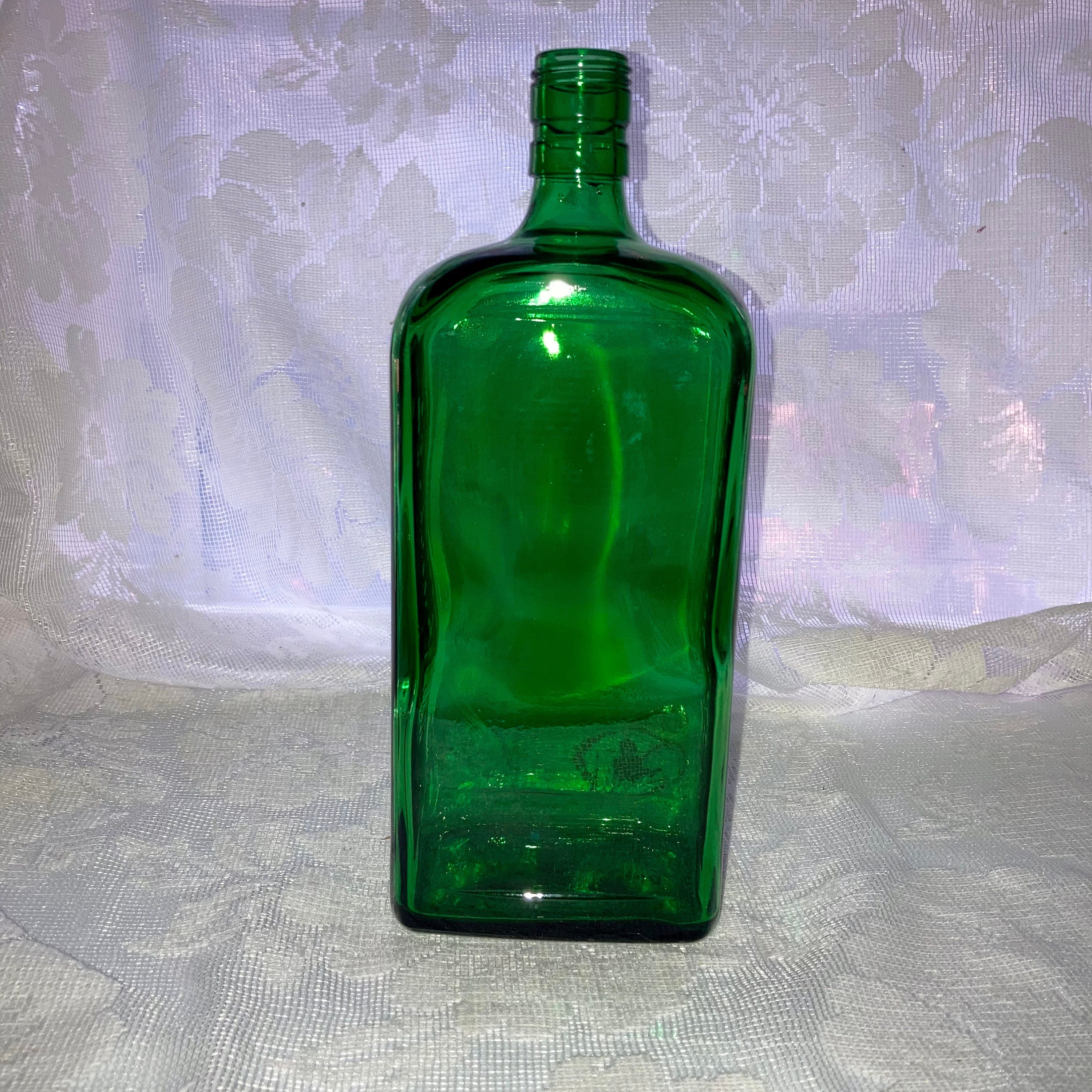 Colored Glass Bottles, Green Bottles, Bottle Tree Bottles, Large ...