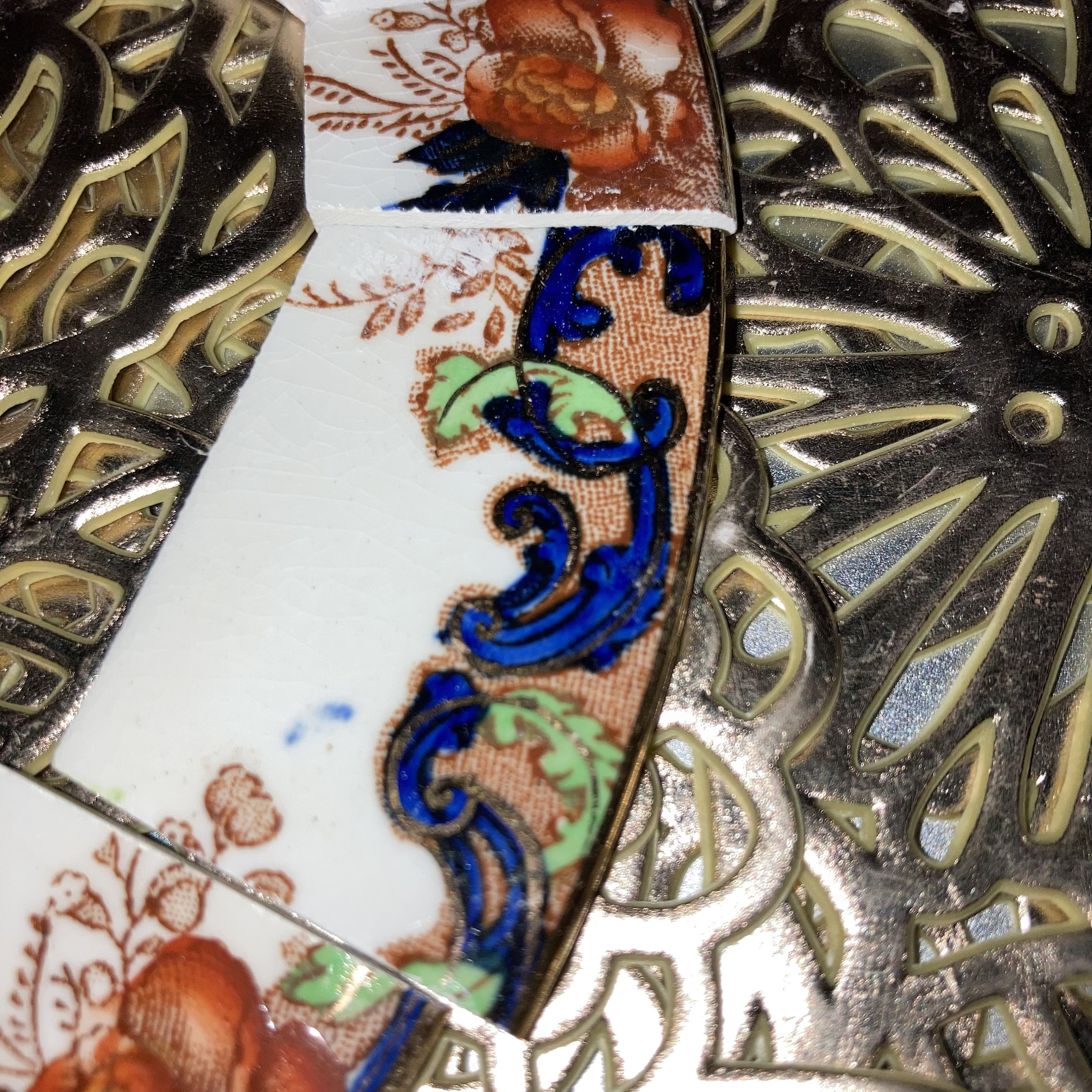 Broken China Mosaic Tiles Hand Cut Tiles Vintage China - Etsy