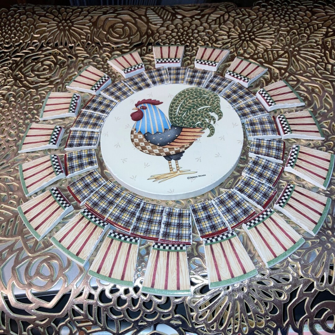 Broken China Mosaic Tiles Hand Cut Tiles Vintage China - Etsy