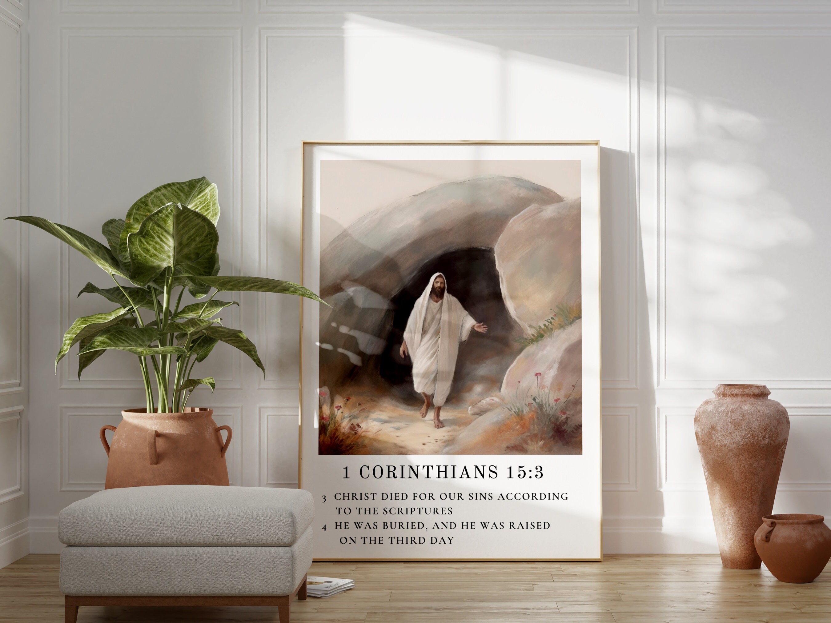 Jesus is RISEN PRINTABLE Jesus Christ Art Christian Art - Etsy