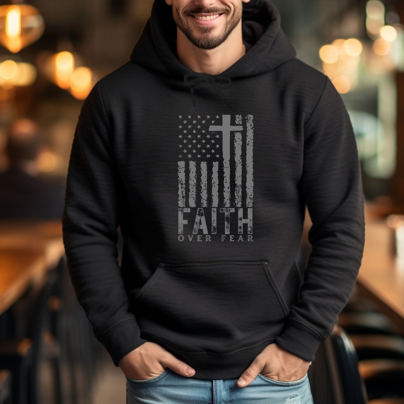 Faith Over Fear Hoodie - Etsy