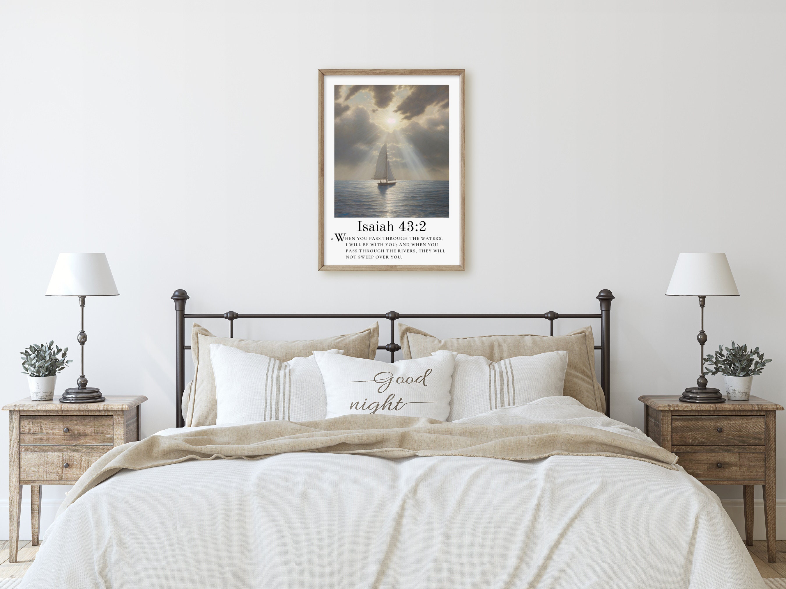 Scripture Wall Art Bible Verse Wall Art for Framing Isaiah - Etsy