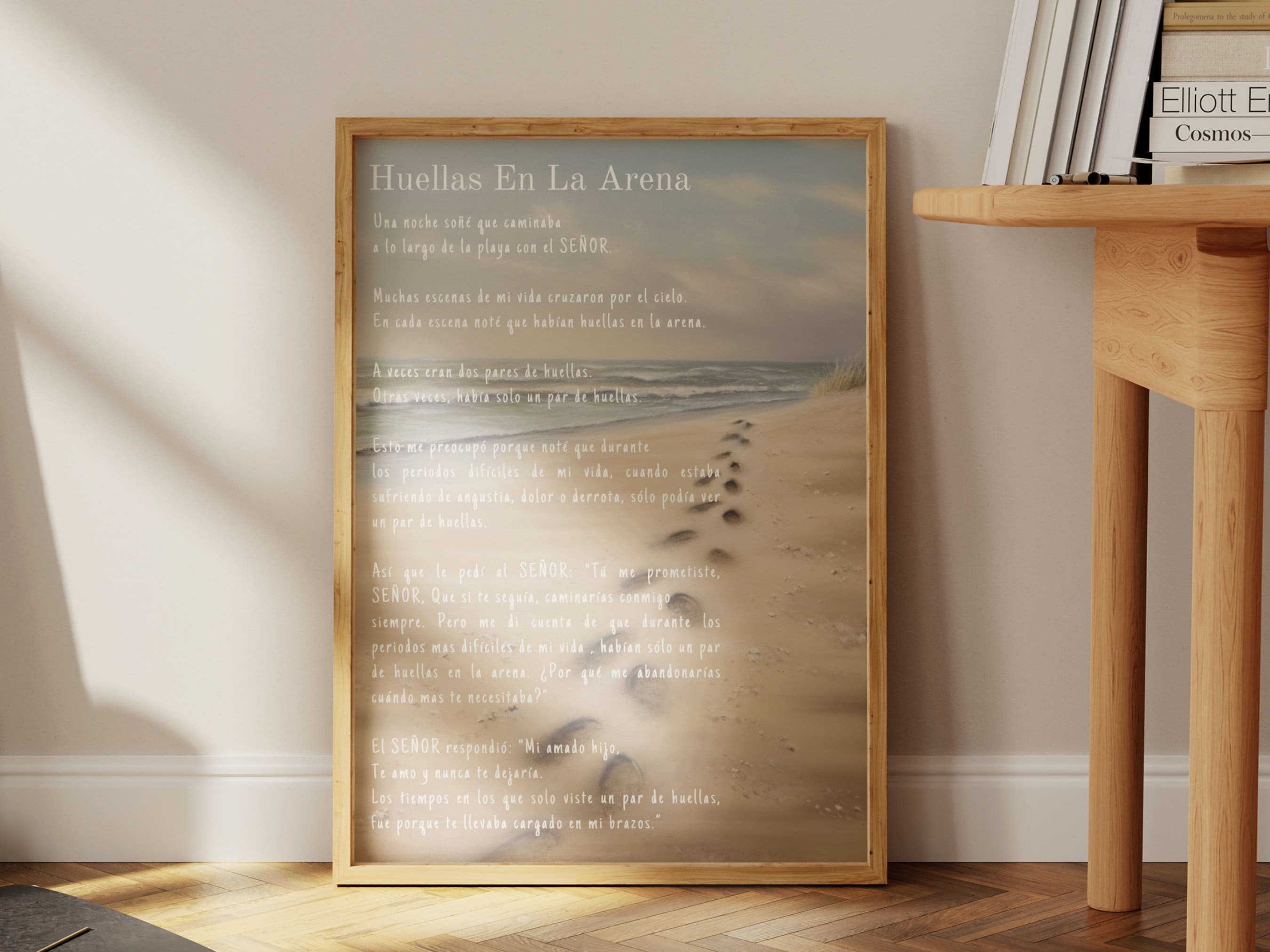 Huellas En La Arena En Español Spanish Version of Footprints in the ...