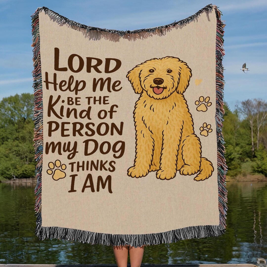 Christian Dog Blanket, Religious Blanket, Blanket for Dog Lovers ...