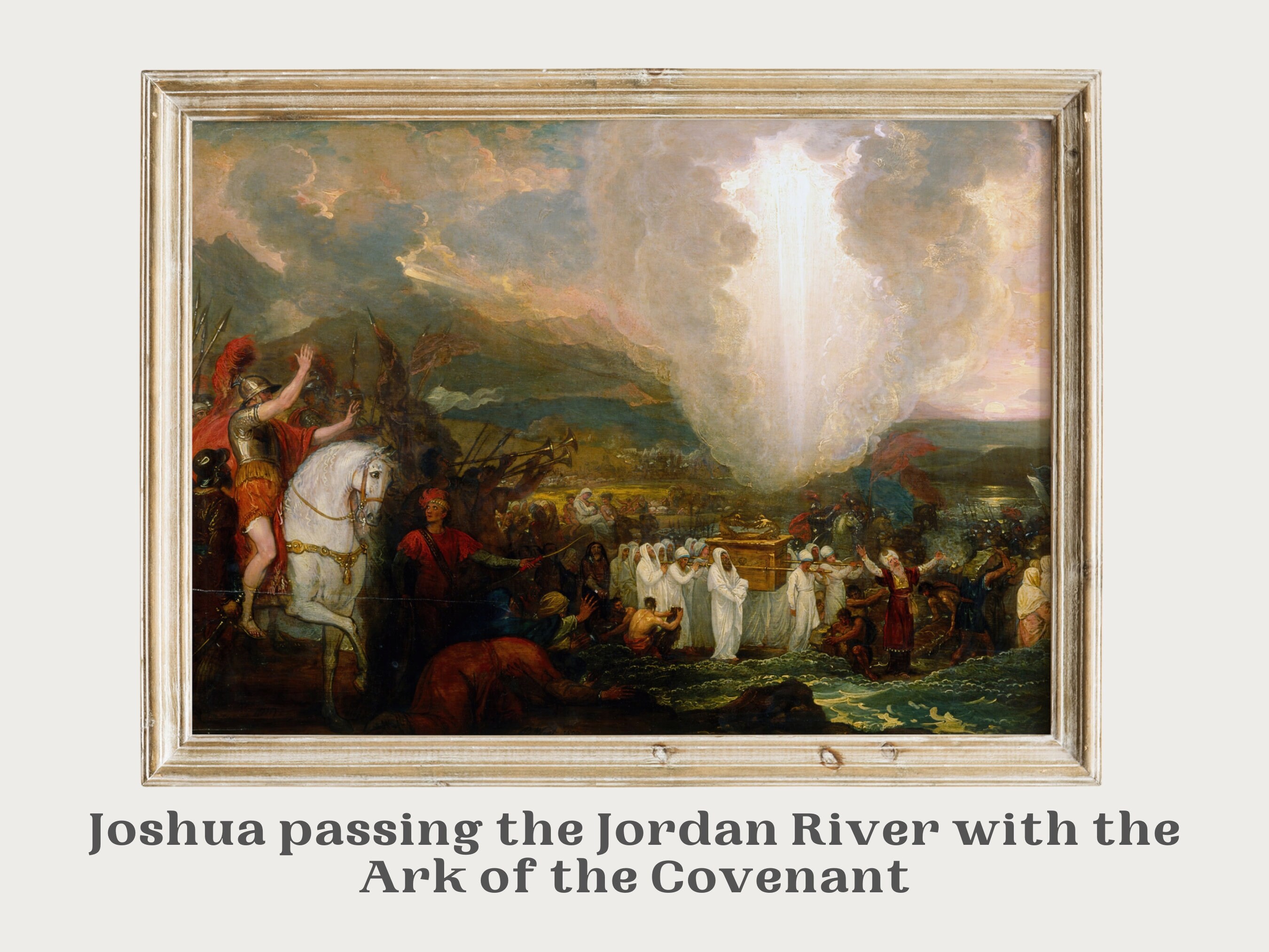 VINTAGE Bible Art - SET of 9 | Scripture Wall Art, Jesus Art, Moses ...