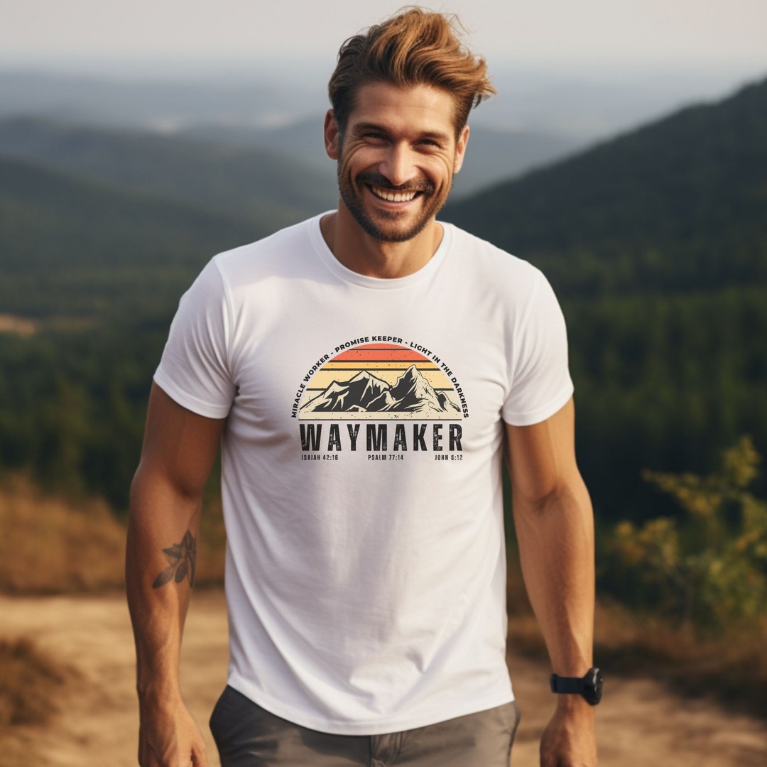 Christian Shirt - Waymaker Shirt - Miracle Worker Promise Keeper ...