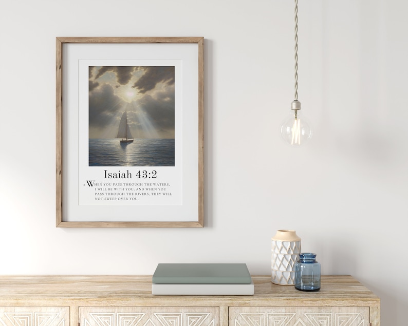 Scripture Wall Art Bible Verse Wall Art for Framing Isaiah - Etsy