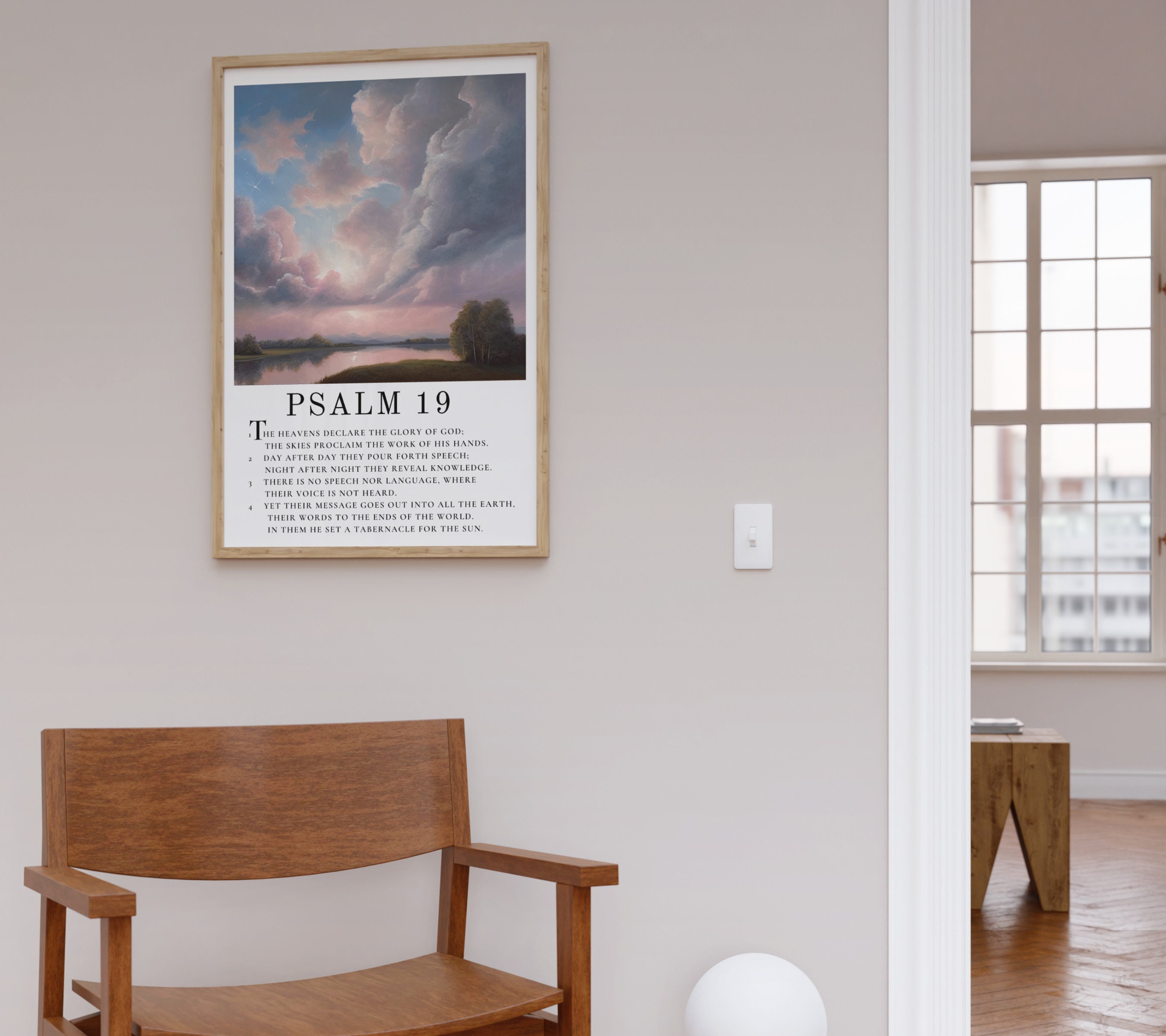 Psalm Wall Art PRINTABLE Bible Verse Wall Art for Framing - Etsy