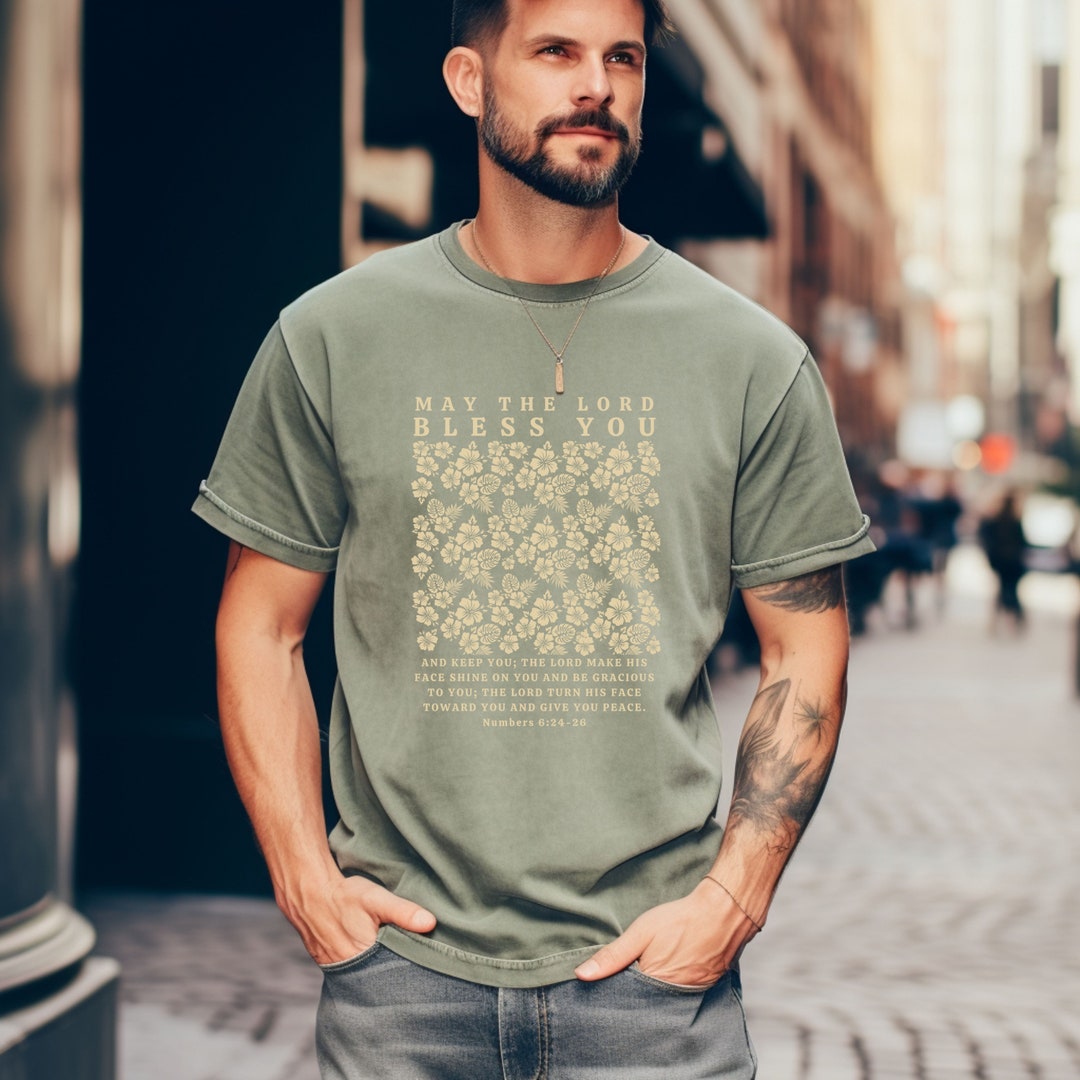 The Blessing Shirt May the Lord Bless You Christian T-shirt - Etsy