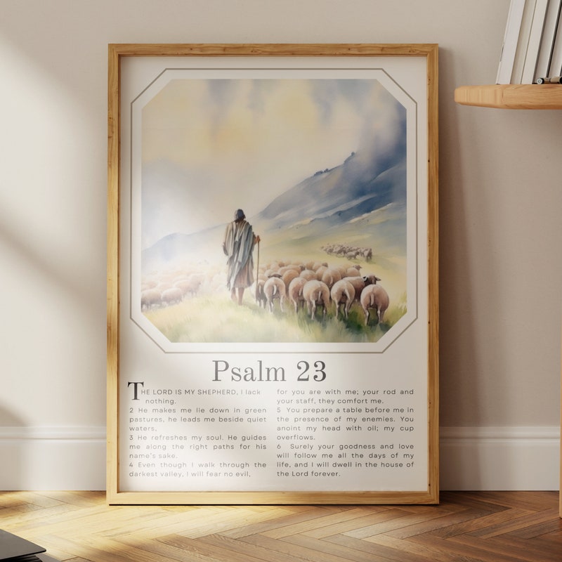Lord is My Shepherd - Etsy