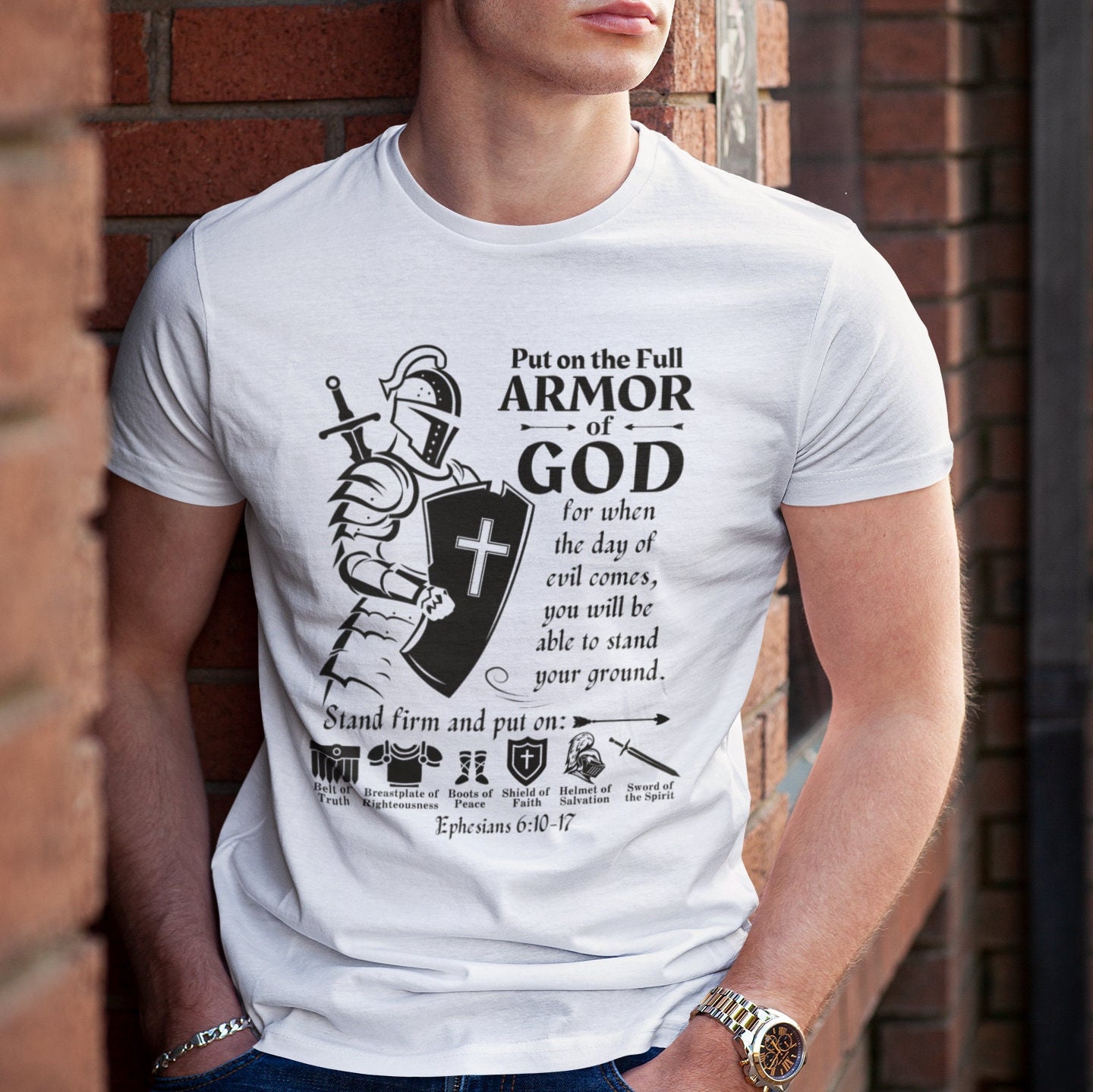 Clothe Yourself in the Full Armor of God - Ephesians 6:10 Christian ...