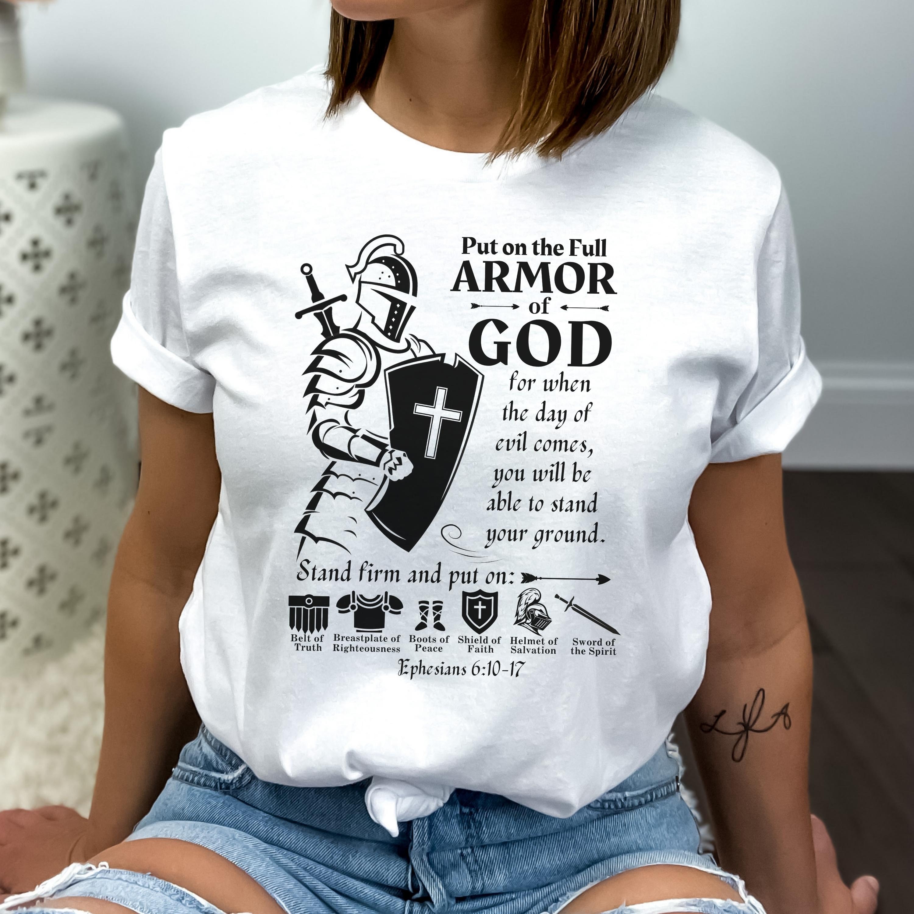 Clothe Yourself in the Full Armor of God - Ephesians 6:10 Christian ...