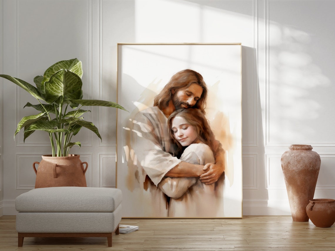 Embrace of Christ Love of Jesus Christ Christ's - Etsy