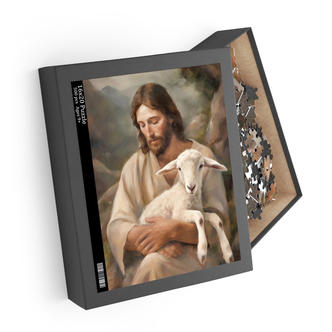 Jesus Christ Puzzle - Jesus the Good Shepherd & the Lost Sheep | Jesus ...