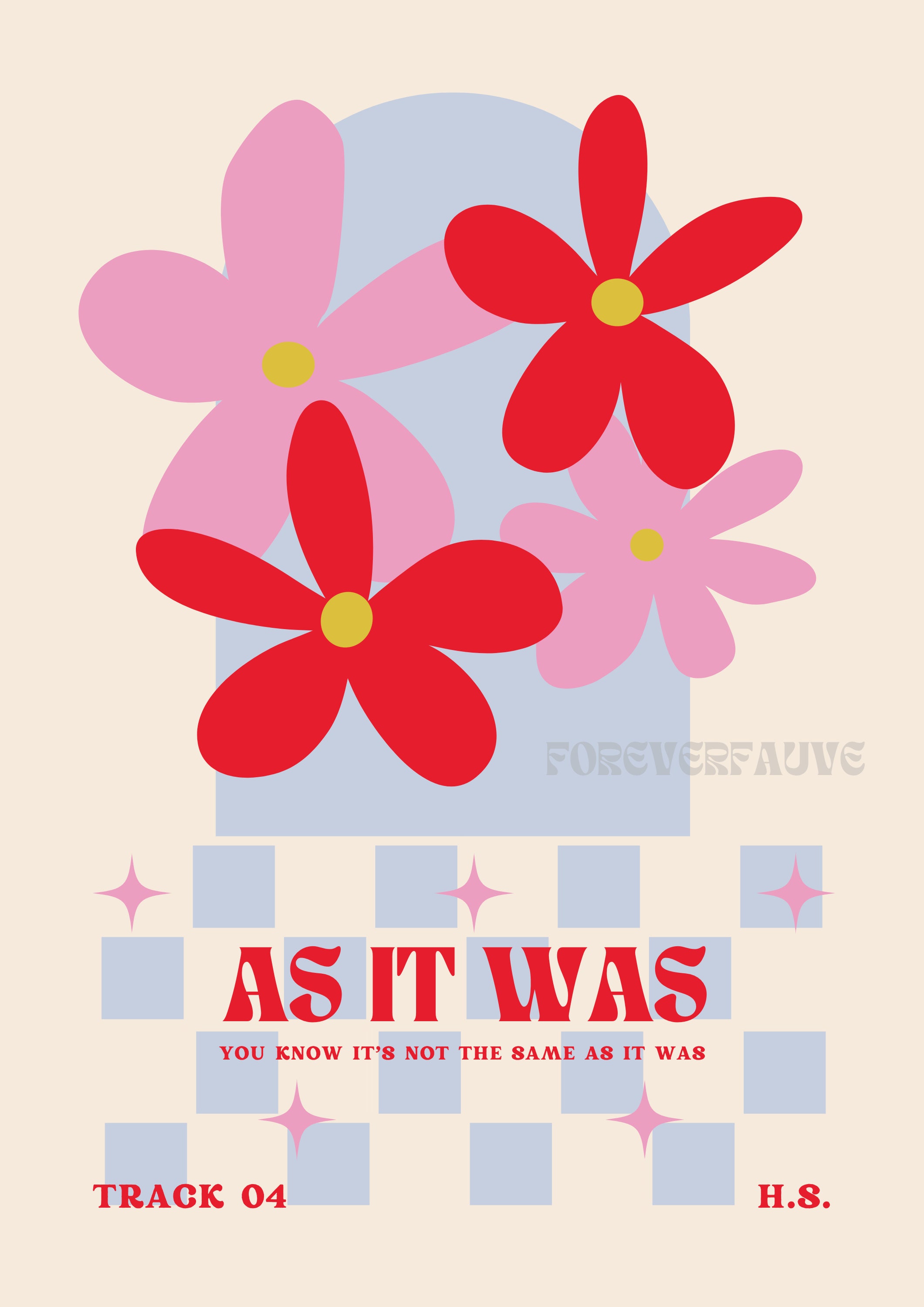 As It Was Poster, Harry Poster, As It Was Lyrics Print, As It Was Print