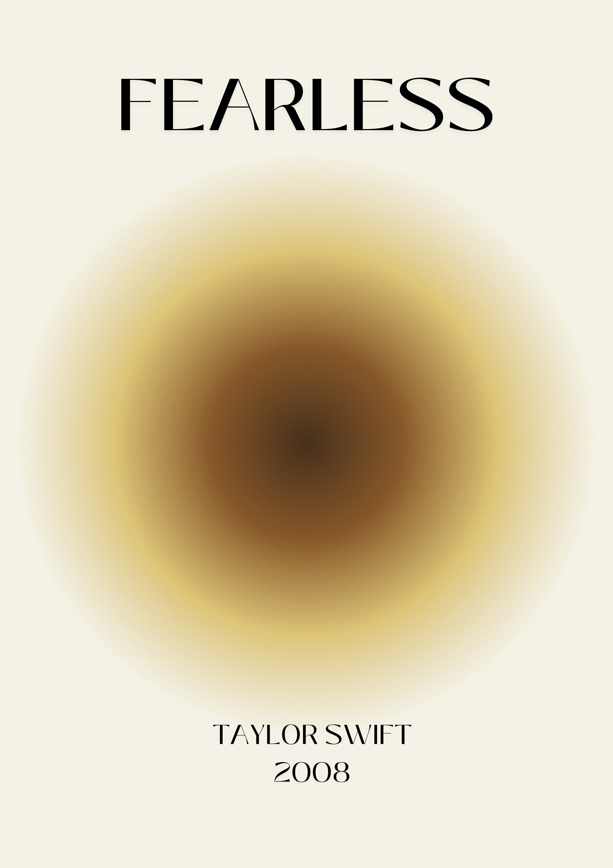 Fearless Poster, Taylor Swift Fearless, Taylor Swiftie Merch, Taylor ...