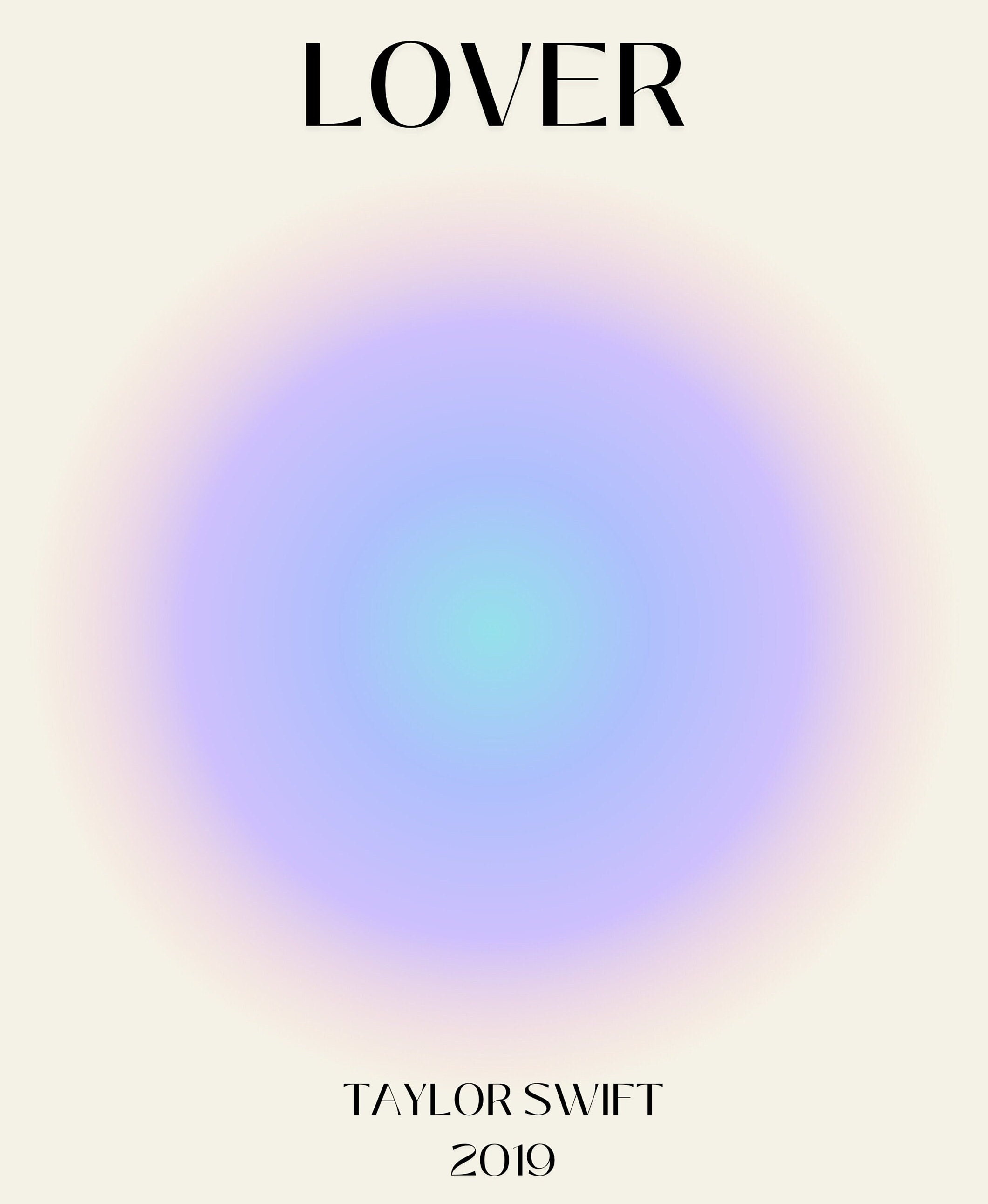 Taylor Swift LOVER Poster, Taylor Swift, Taylor Swiftie Merch, Taylor ...