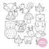 Animal Kingdom Safari Adventure Printable Kids Colouring Pages Cute ...