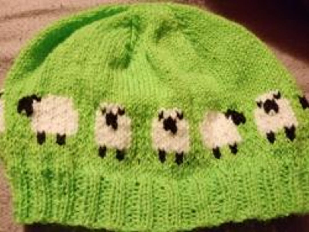 Sheep Hat Knitting Pattern - Etsy