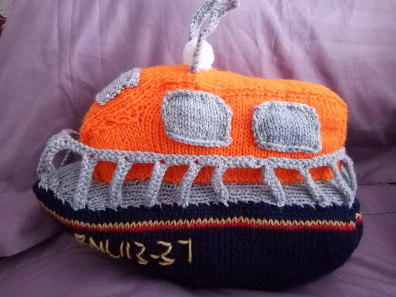 Lifeboat Knitting Pattern - Etsy