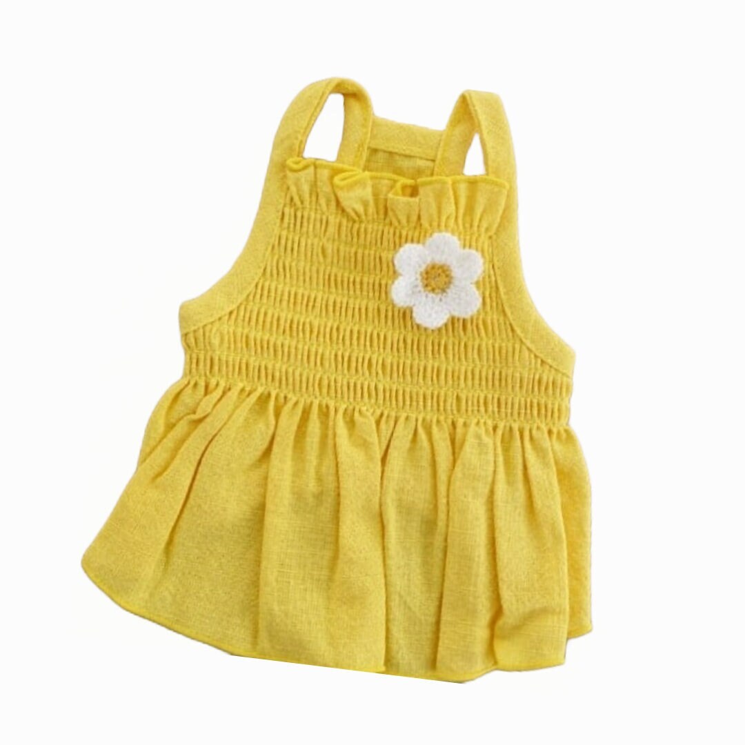 Made in Korea Dog Dress, Cute Dress, Pet Clothes, Cat Clothes, Floral ...